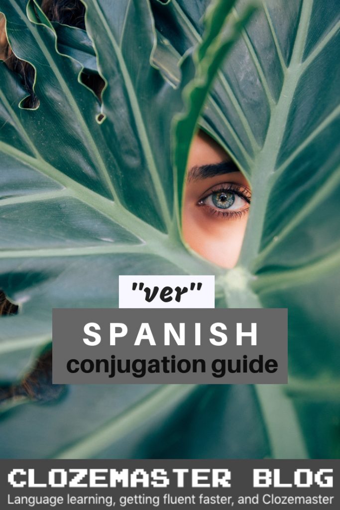 All about the “Ver” Conjugation in Spanish